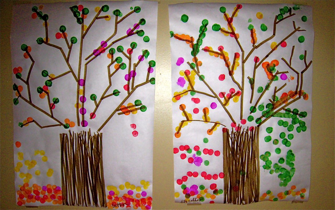 Fall Tree Project | mommyapolis